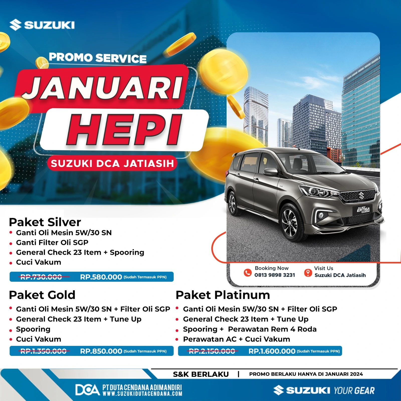 PROMO SERVICE AWAL TAHUN 2024 SUZUKI BEKASI | SUZUKI DUTA CENDANA ...