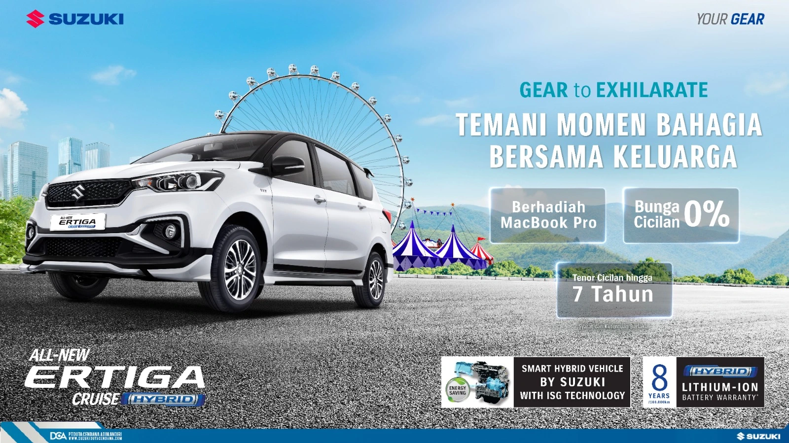 GUIDE ME LIGHT SUZUKI ERTIGA HYBRID